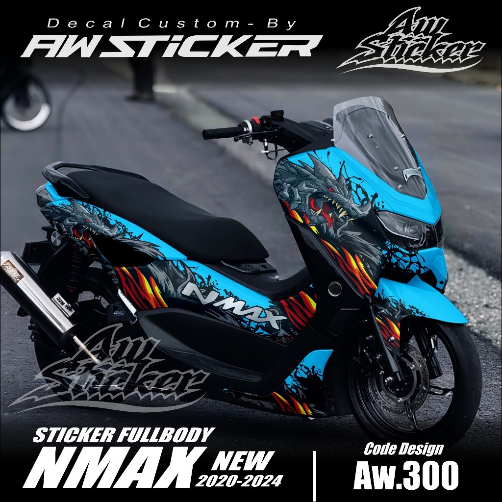 Jual Decal Sticker Yamaha Nmax 155 New Fullbody 2020 2021 2022 2023 ...