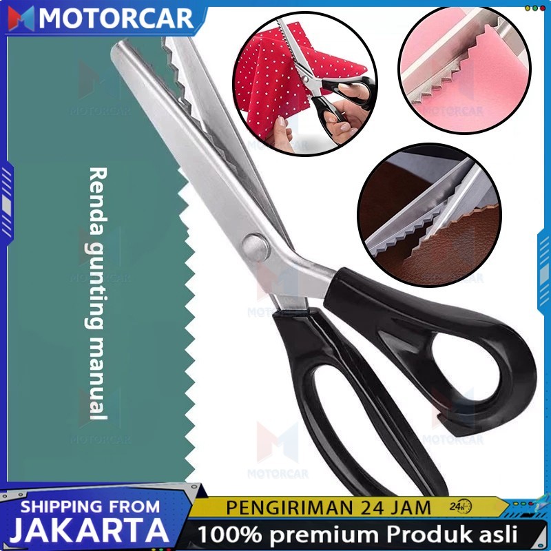 Jual Pola Wave & Shark Teeth /Gunting Renda/ Gunting Gelombang/ Gunting ...