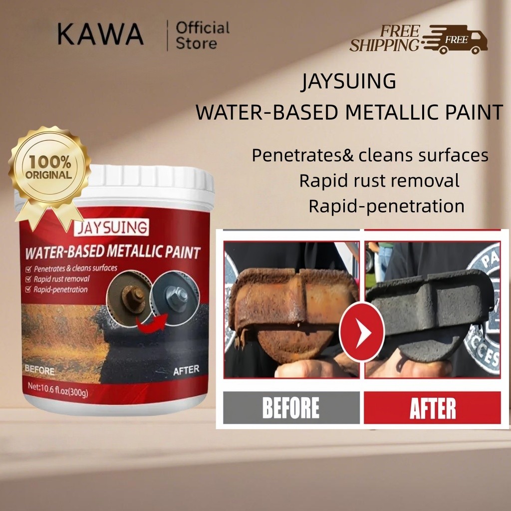 Jual KAWA Cat Anti Karat Dan Anti Bocor Anti Rust Paint for Metal 300g ...