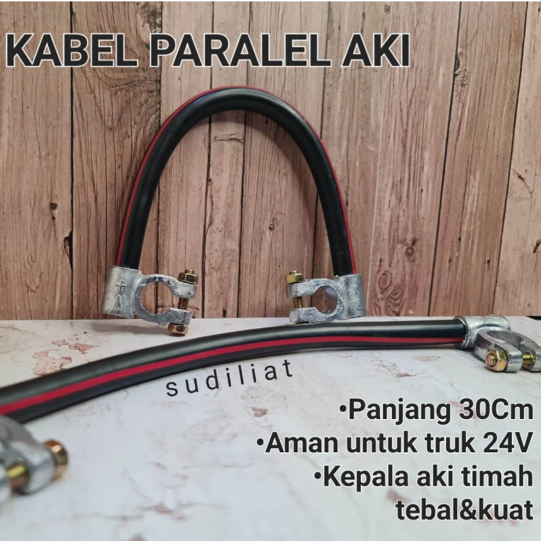 Jual KABEL PARALEL - KABEL SERI AKI UNTUK TRUK 24VOLT BERKUALITAS ...