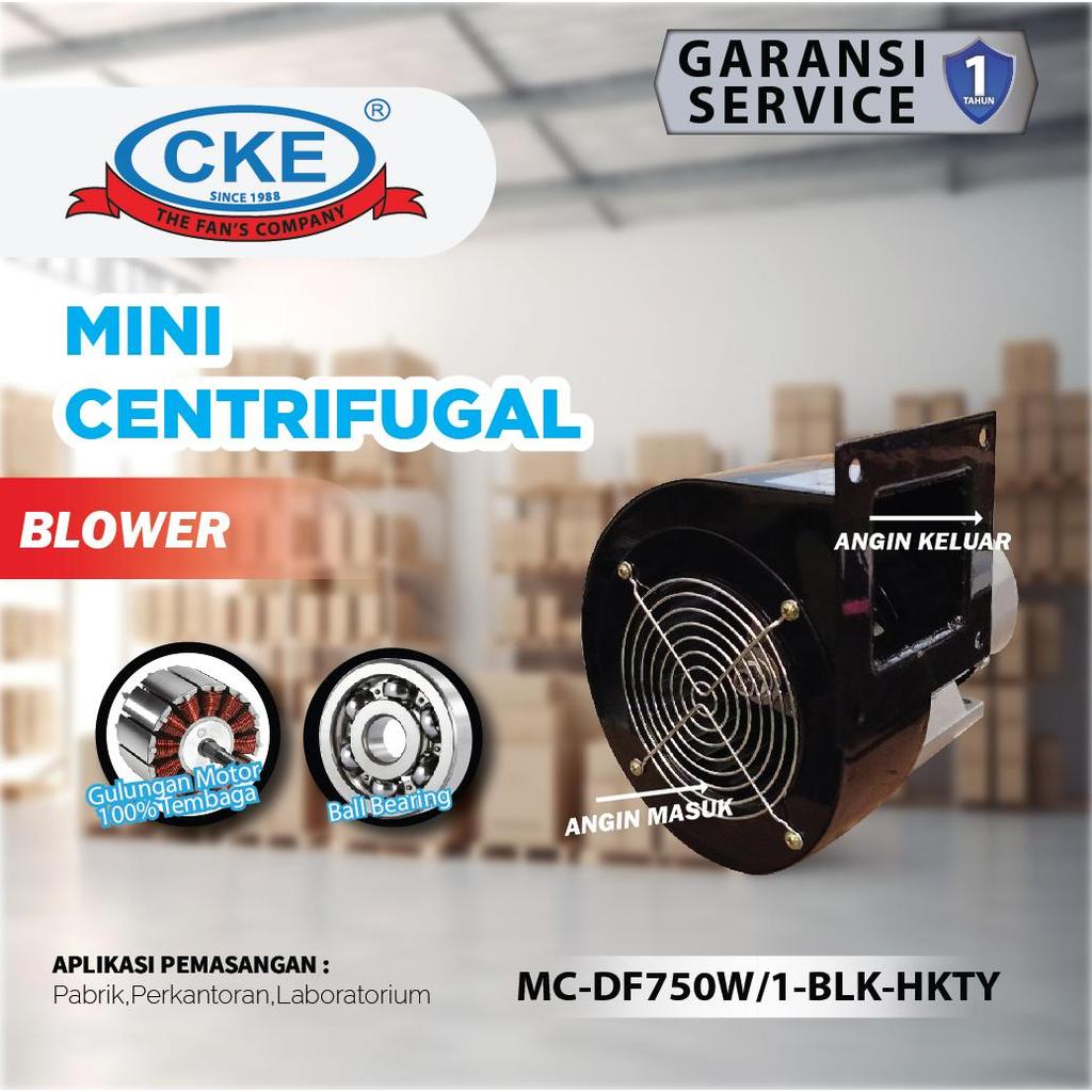 Jual CKE Mini Centrifugal Fan 750W Blower Exhauts Hexos Fan Keong ...
