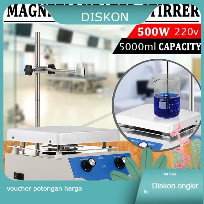 Jual Hot Plate Magnetic Stirrer SH-3 Magnet Stirer Pemutar Lab Hotplate ...