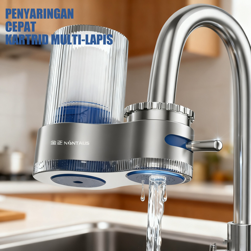 Jual Filter Air Keran, Penyaring Air Kran dengan 7 tahap Penyaringan ...
