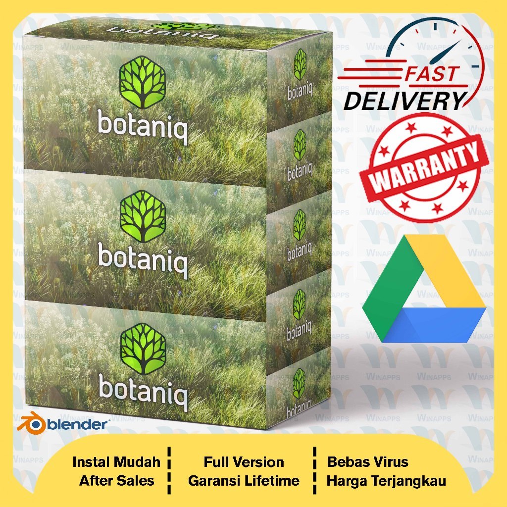 Jual Botaniq Tree And Grass Library v7.1.1 for Blender 3D | Shopee ...