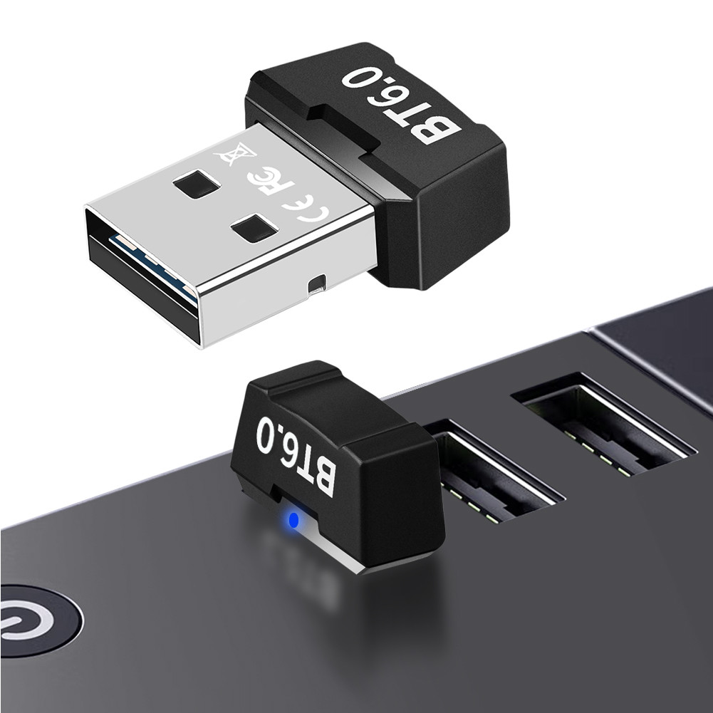Jual BT 6.0 Adapter USB BT 6.0 Dongle Plug & Play Wireless BT ...