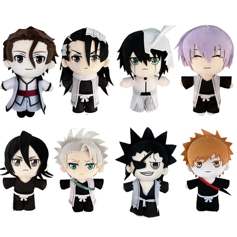 Jual Anime BLEACH Plush Toy Kuchiki Byakuya Kurosaki ichigo Aizen ...