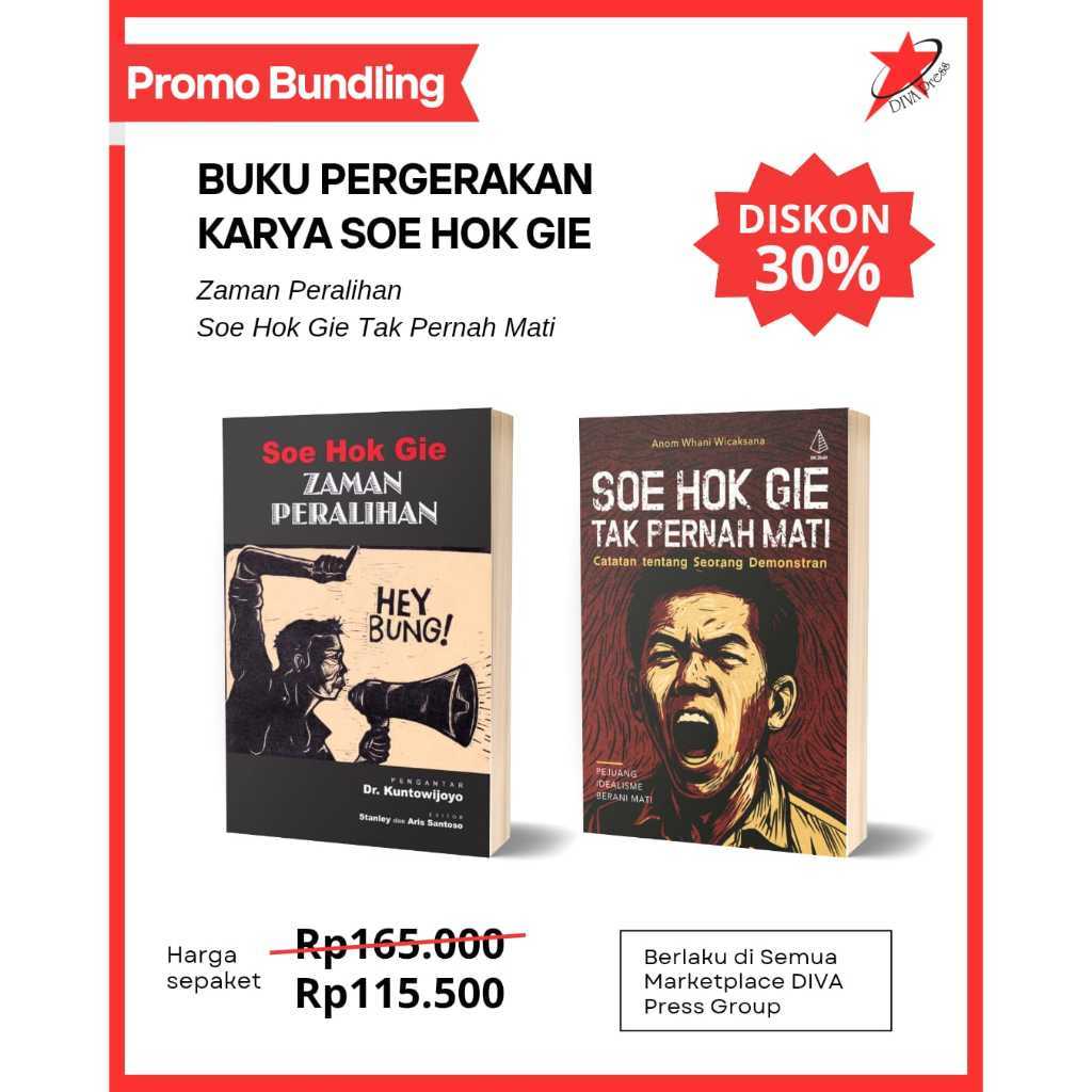 Jual DIVA Press Paket Buku Pergerakan Soe Hok Gie | Shopee Indonesia