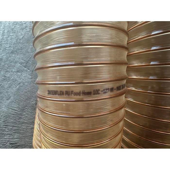Jual Interflex Ducting PU FOOD GRADE 5" / Flexible hose 127mm selang ...