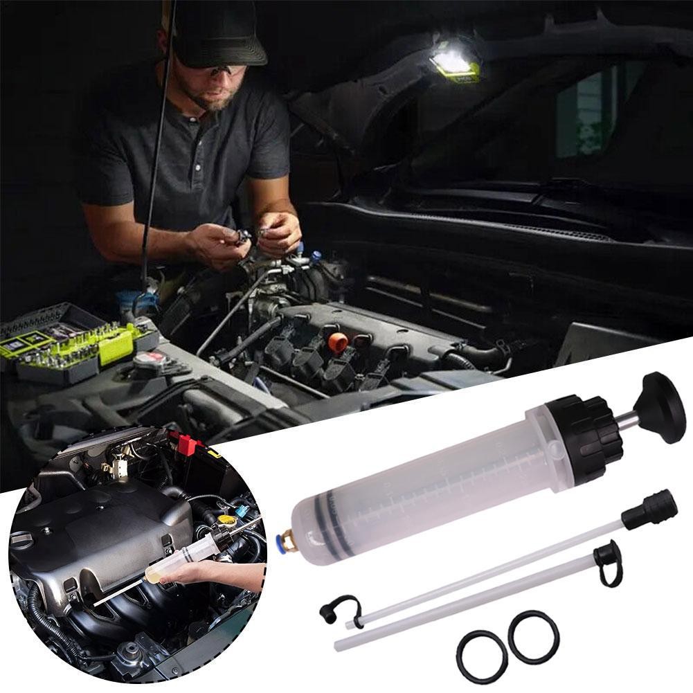 Jual Car Oil Fluid Extractor Brake Fluid Syringe Pump Oil Change ...