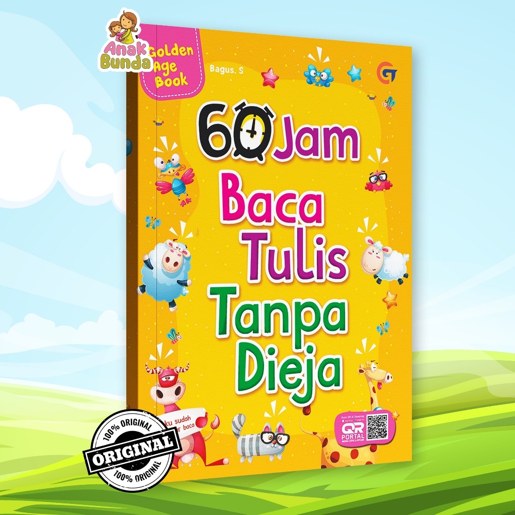 Jual Buku Belajar Membaca Anak Tk Paud 60 Jam Pintar Baca Tulis Tanpa ...