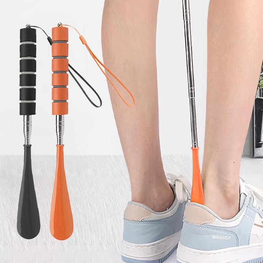 Jual Machinegard Sendok Sepatu Portable Shoe Horn Panjang Tongkat ...