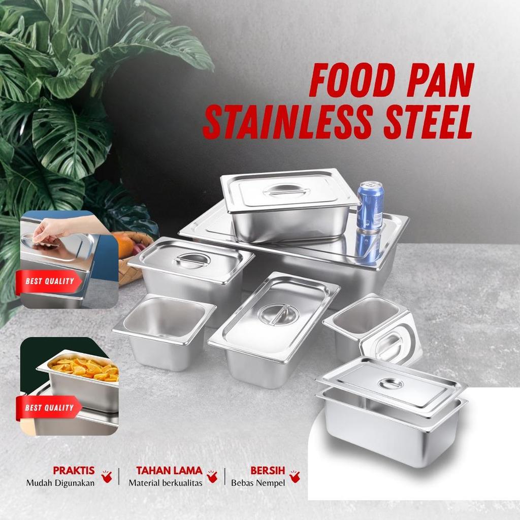 Jual BMW Kitchenware - Food Pan Stainless Steel Wadah Makanan Prasmanan ...