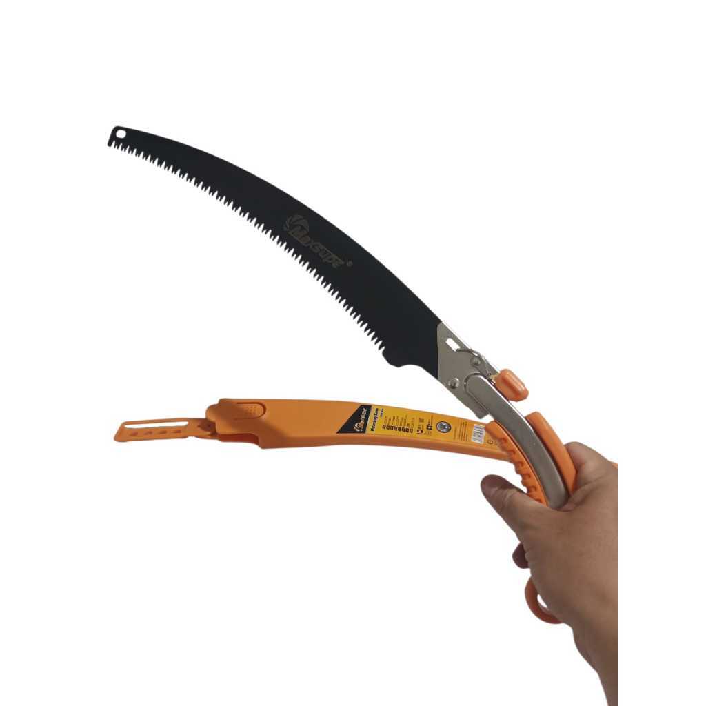 Jual Maxsupe Gergaji Hitam Bengkok 350mm Kayu + Sarung Tebal | Shopee ...