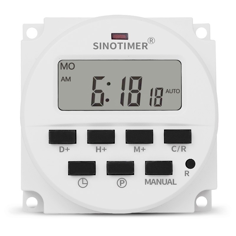 Jual TM618H-2 220V AC Digital Time Switch Output Voltage 220V 7 Day ...