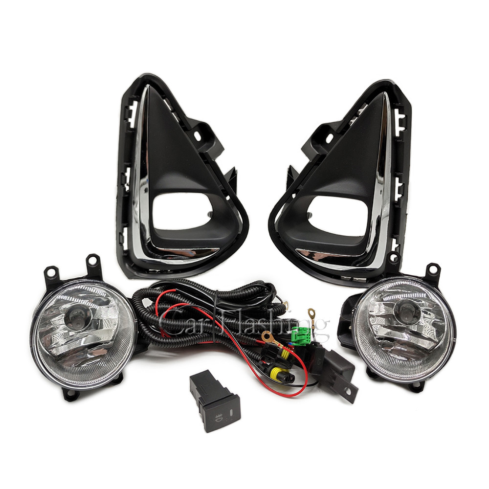 Jual Car LED front bumper Fog Lights Fog Lamp For Toyota AXIO Corolla ...