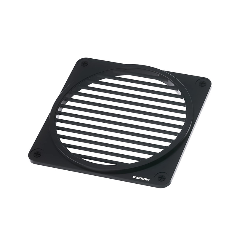 Jual BARROW Computer Case 12cm Fan Dust Cover,Aluminum Alloy Anti Dust ...