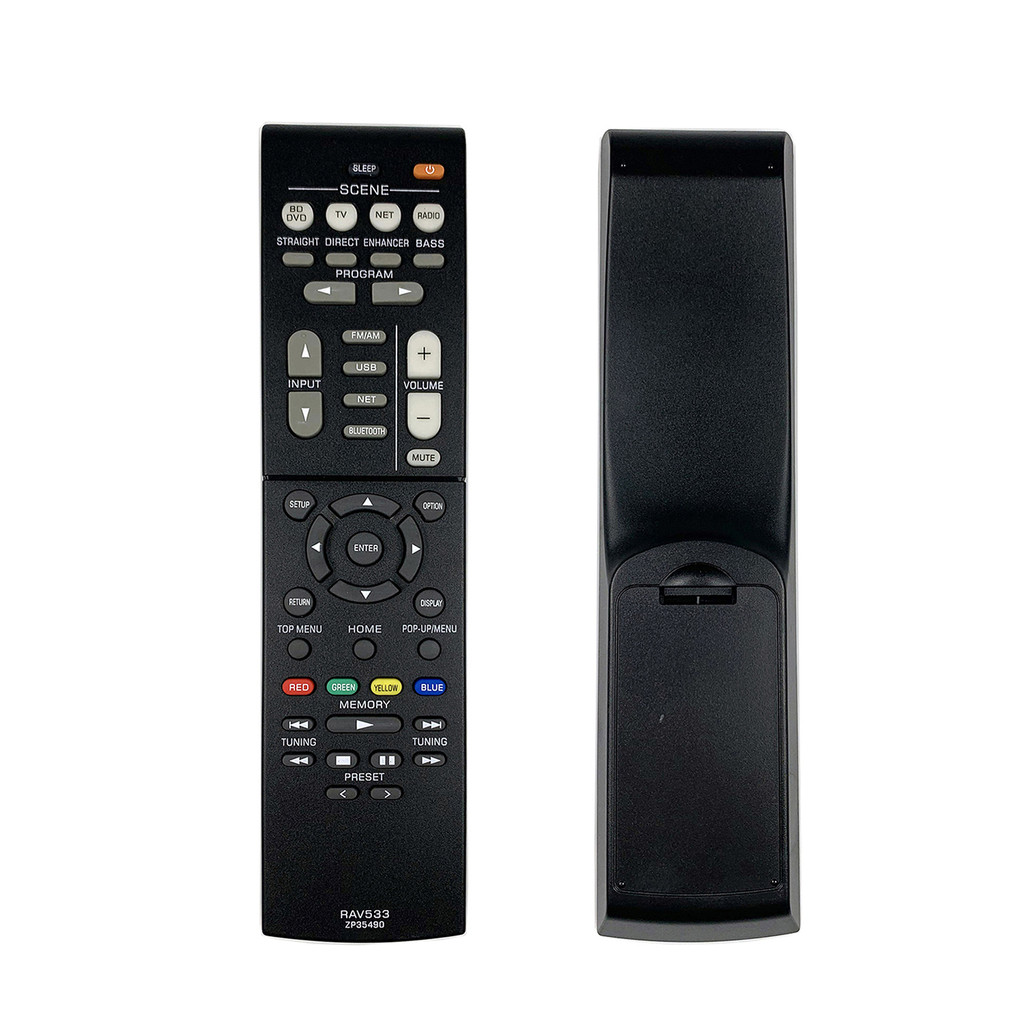 Jual NEW RAV533 ZP35490 Remote Control for YAMAHA AV Receiver RX-V481 ...