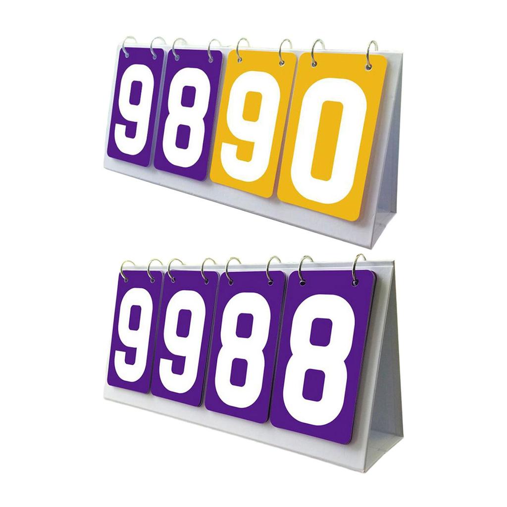 Jual Multi Sports Scoreboard, Table Score Flipper 4 Digit Flip Number ...