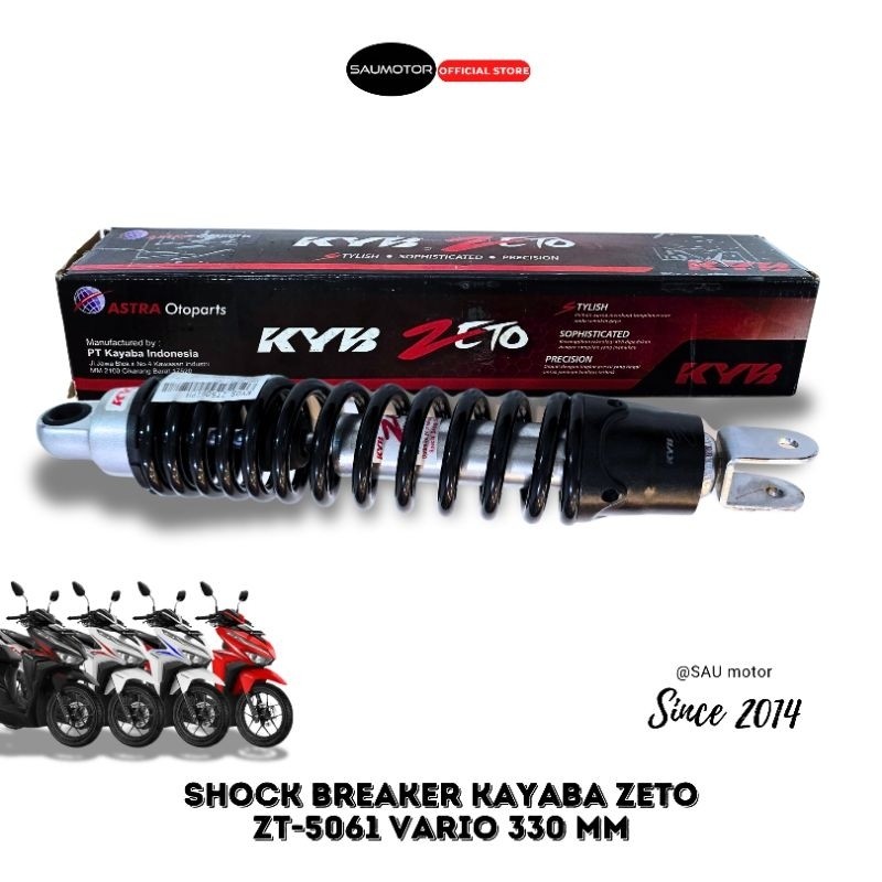 Jual Kayaba Shock breaker Vario 330 mm KYB Zeto ZT 5061 type S Sok KYB ...