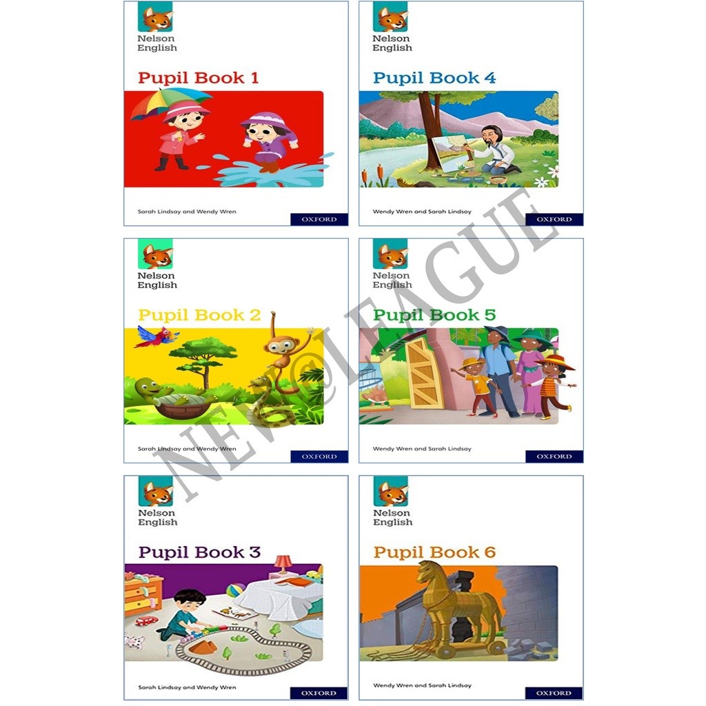 Jual Ox Nelson English Pupil Book 1 - 6 / Full Color | Shopee Indonesia