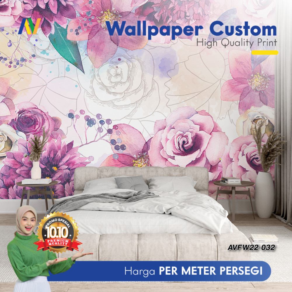 Jual Wall Banner Dinding | Wall Banner Kamar Tidur | Wall Banner Motif ...