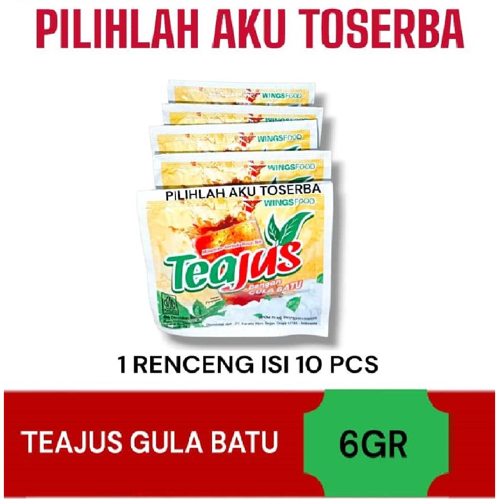 Jual Tea jus Rasa Gula Batu Kemasan Renceng - ( HARGA 1 RENCENG ...