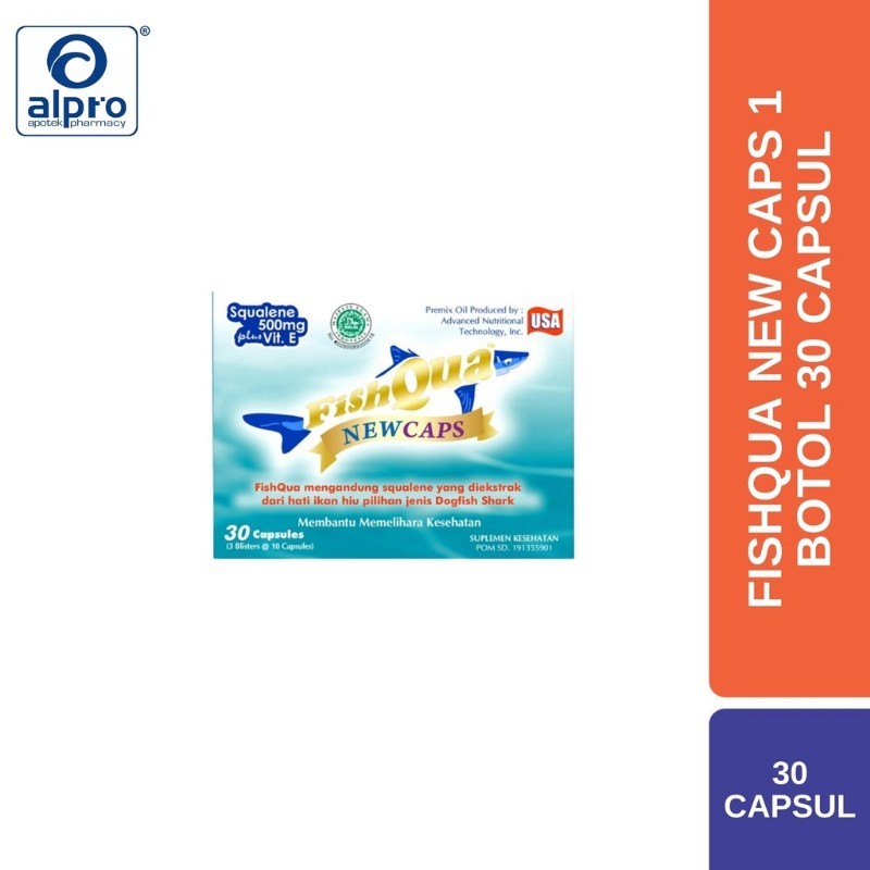 Jual FISHQUA NEWCAPS 30 CAPSULES | Shopee Indonesia