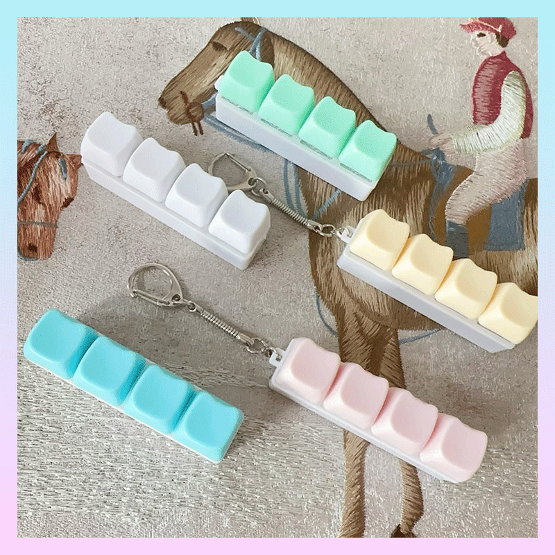 Jual Keychain Tester Switch Keyboard Mekanik Mainan Fidget Anti Stress ...