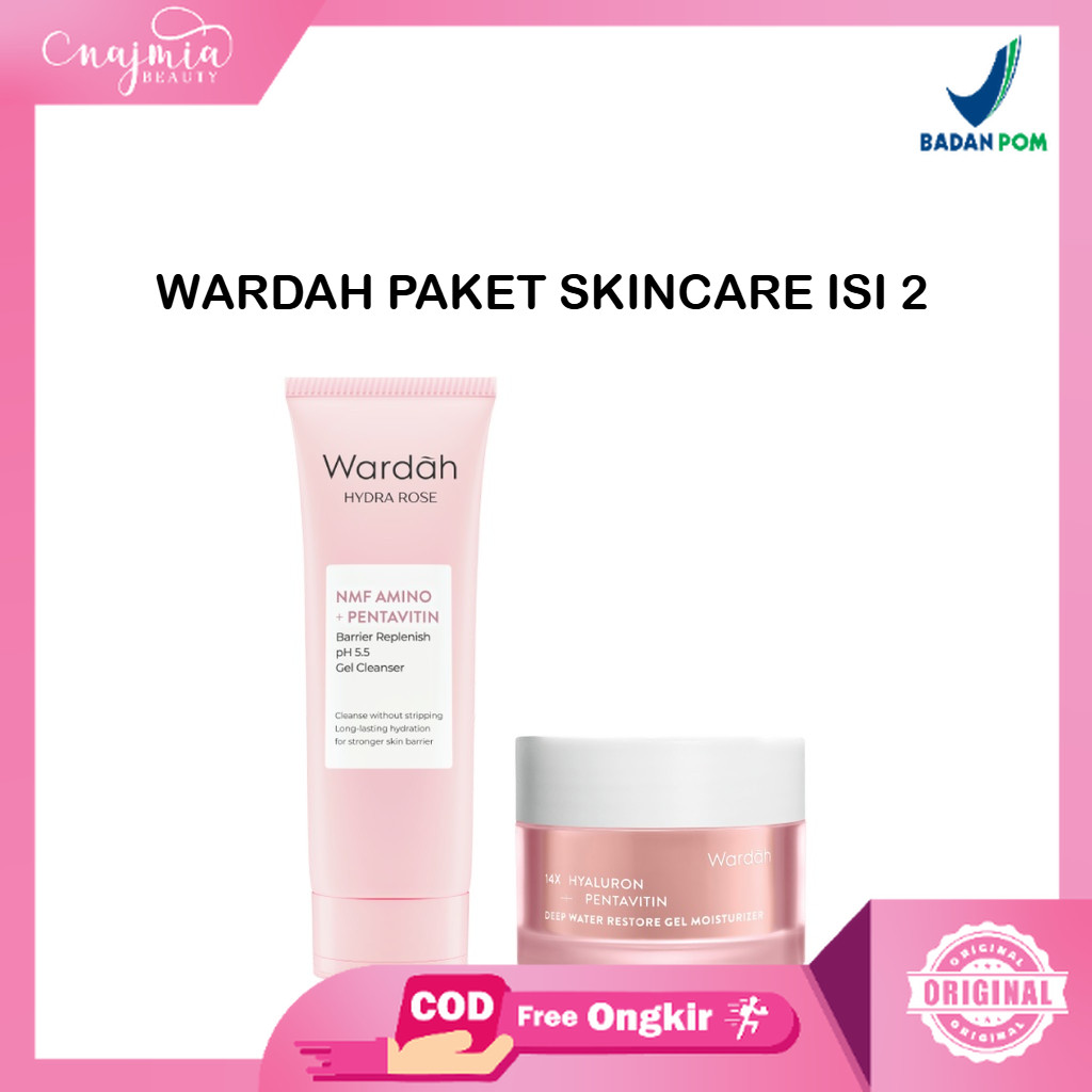 Jual Najmia - Paket Wardah Skincare Solusi Masalah Kulit Mix Series l ...