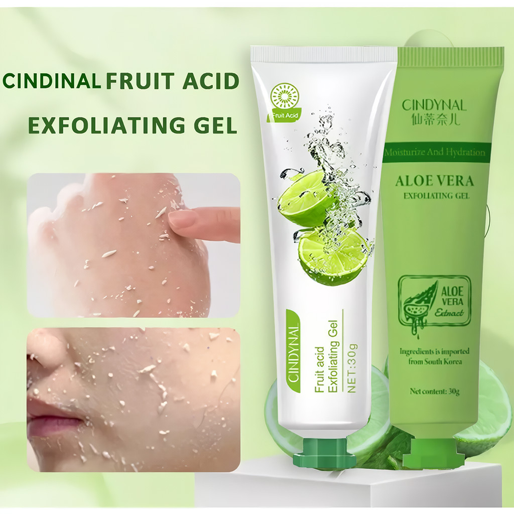 Jual Cindynal Exfoliating Gel Fruit Acid Perontok Daki Wajah & Badan ...