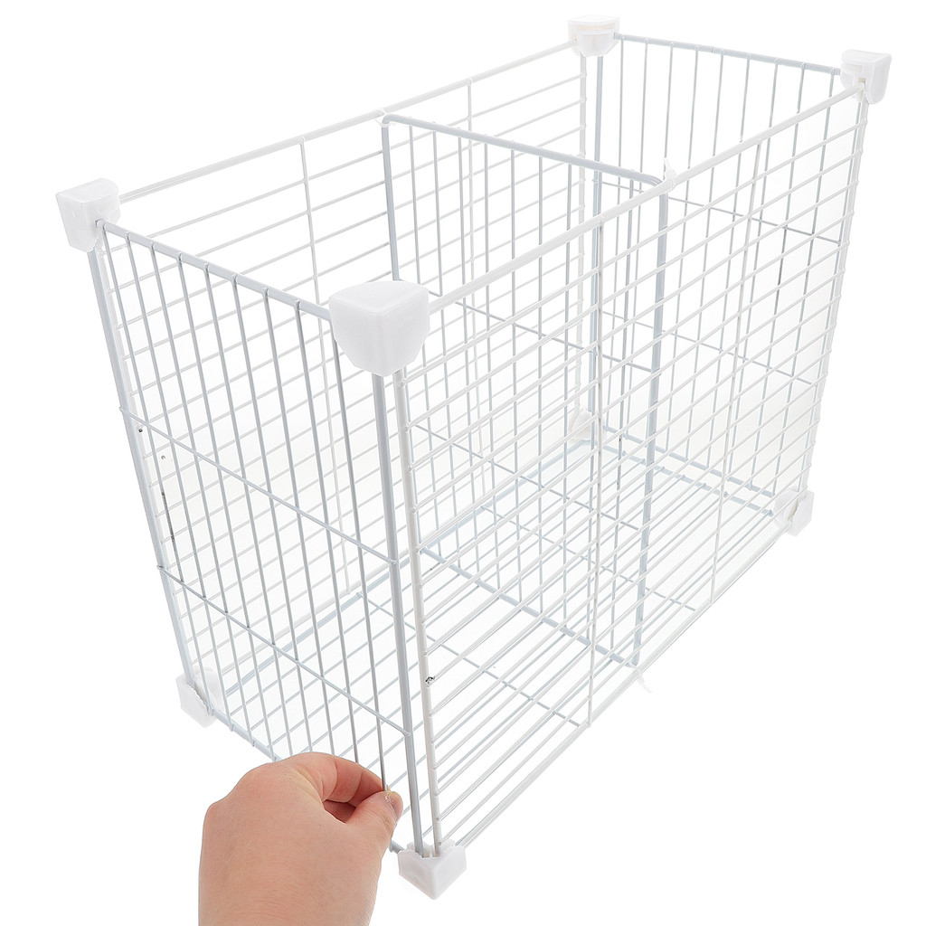 Jual Freezer Divider Rack Baskets Refrigerator Storage Containers Grid ...