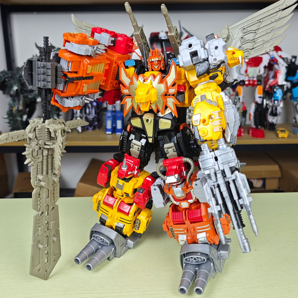Jual TENG 30CM Predaking Transformation Predacons 6 IN 1 OR 5 IN 1 ...