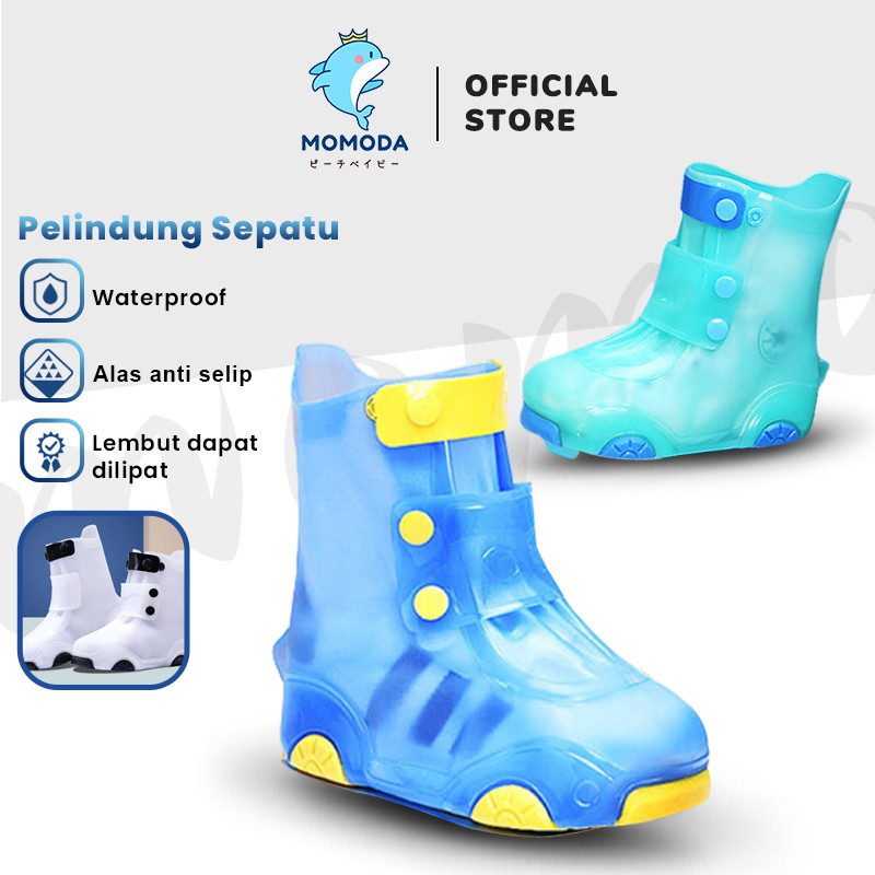 Jual MOMODA Jas Hujan Sepatu Anti Air Unisex Sepatu Hujan Anak /Sepatu ...