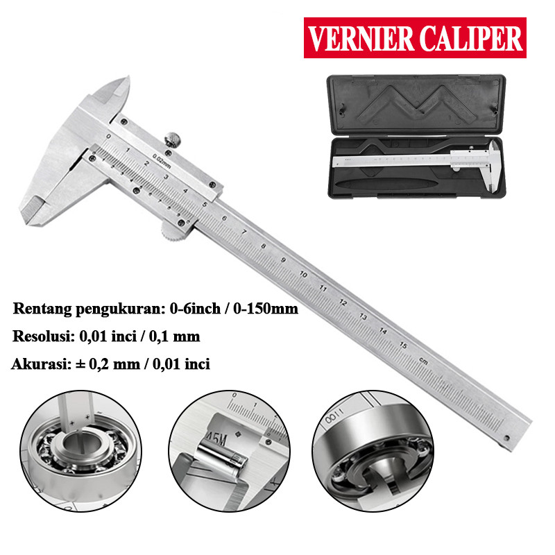 Jual Vernier Caliper Terlengkap & Harga Terbaru April 2026 | Shopee ...