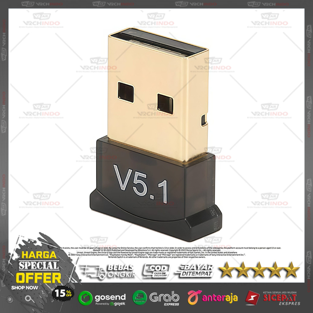 Jual USB Dongle Bluetooth 5.1 – Wireless Adapter Receiver untuk ...