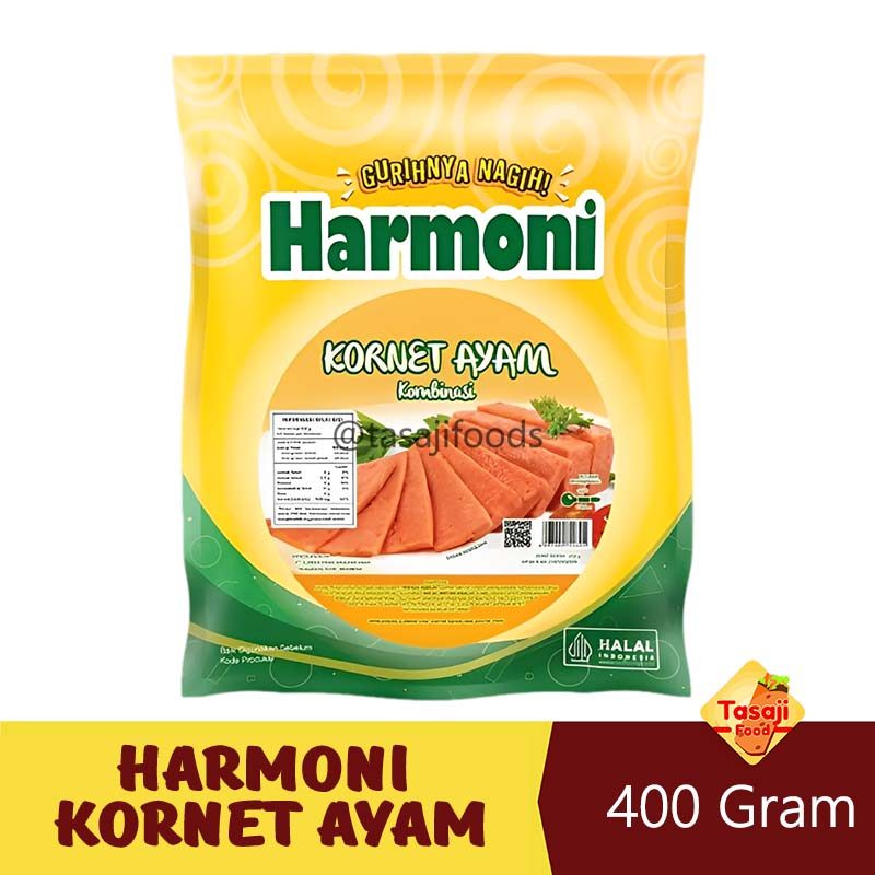 Jual Harmoni Kornet Ayam 400 Gram Frozen Food Tazaj | Shopee Indonesia