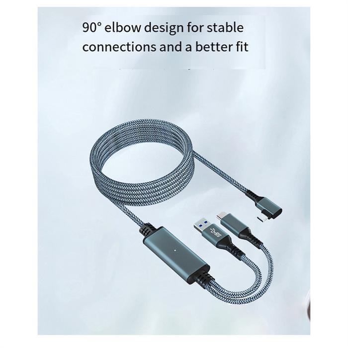 Jual For Meta/Oculus Quest 3 Link Cable 5M VR Data Cable 2A Fast ...