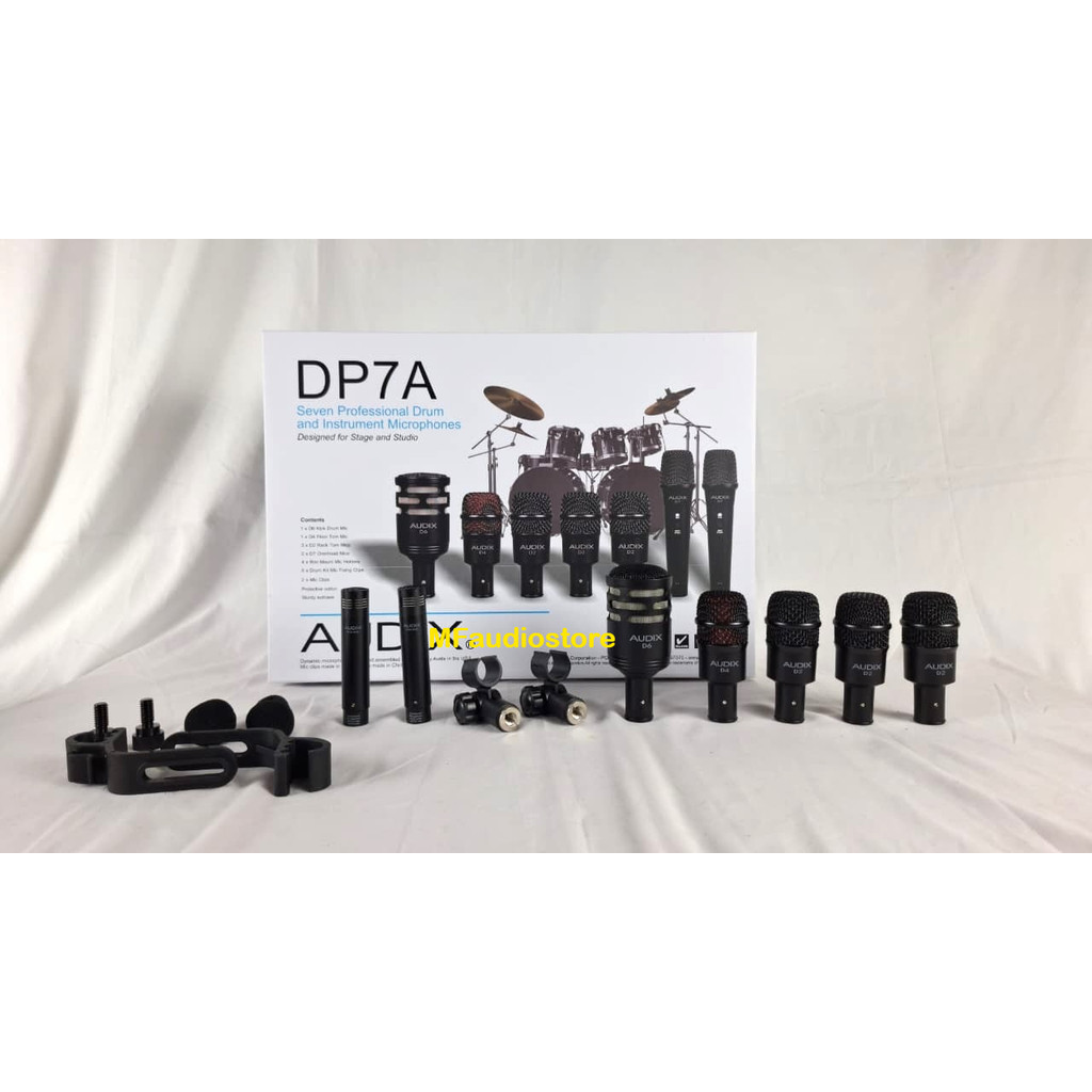 Jual MIC DRUM SET AUDIX DP7A XLR INCUDE KOPER DP7AXLR audix dp7a xlr ...
