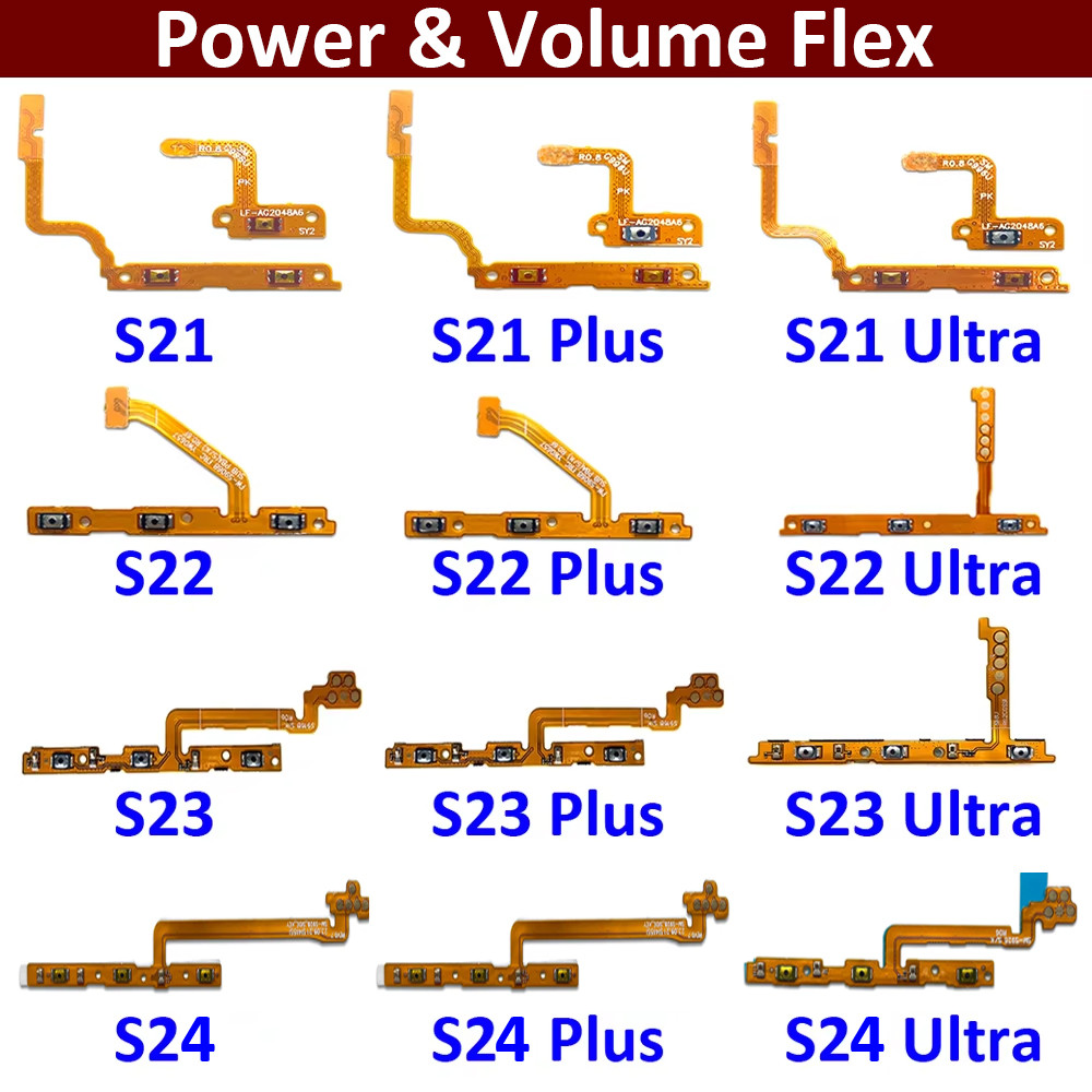 Jual New For Samsung S20 S21 S22 S23 S24 Plus Ultra Fe Power On Off ...