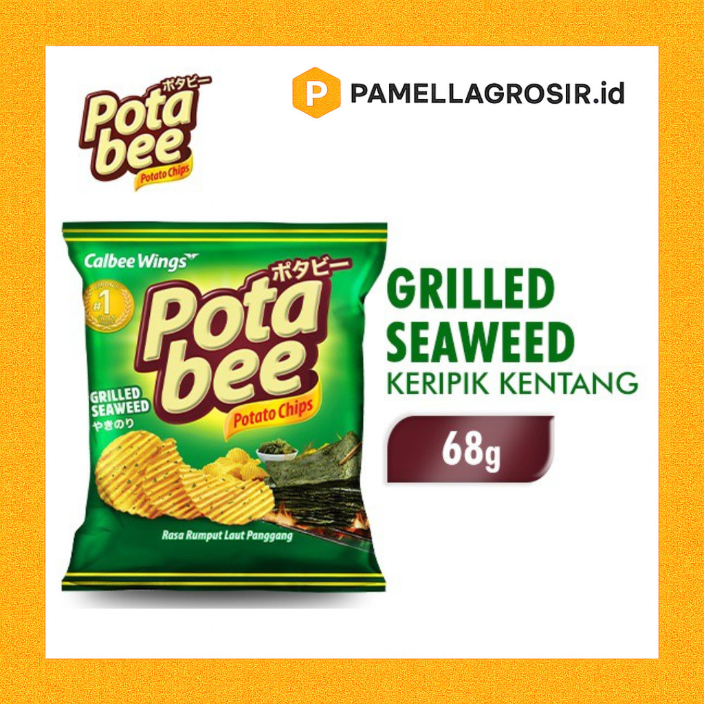 Jual POTABEE SNACK KENTANG SEAWEED NETTO 68 GR SNACK makanan ringan ...