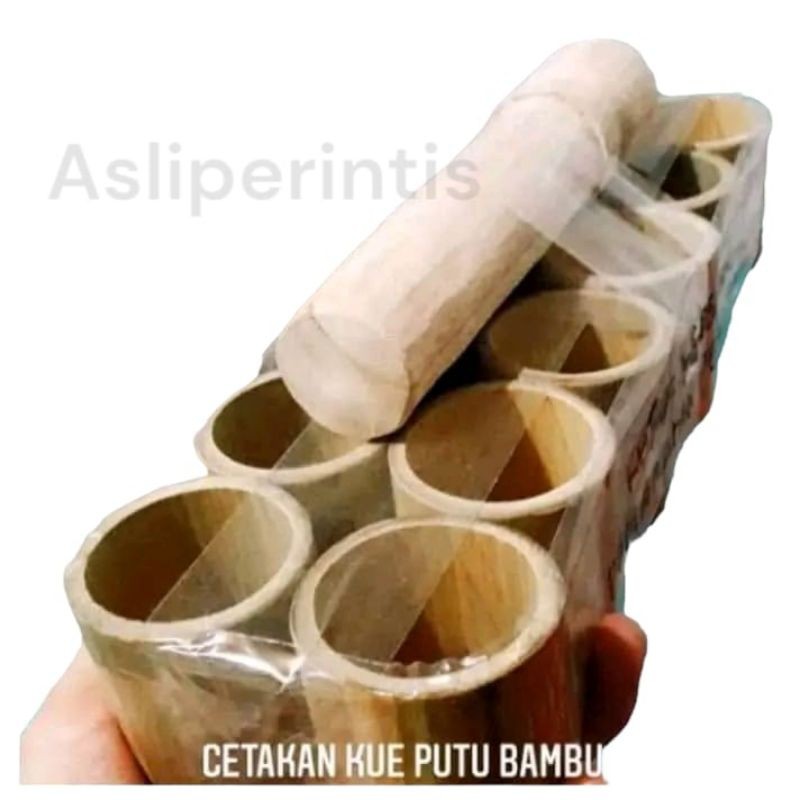 Jual CETAKAN KUE PUTU BAMBU 12PCS free sodokan kayu 1 COD(Bayar di ...