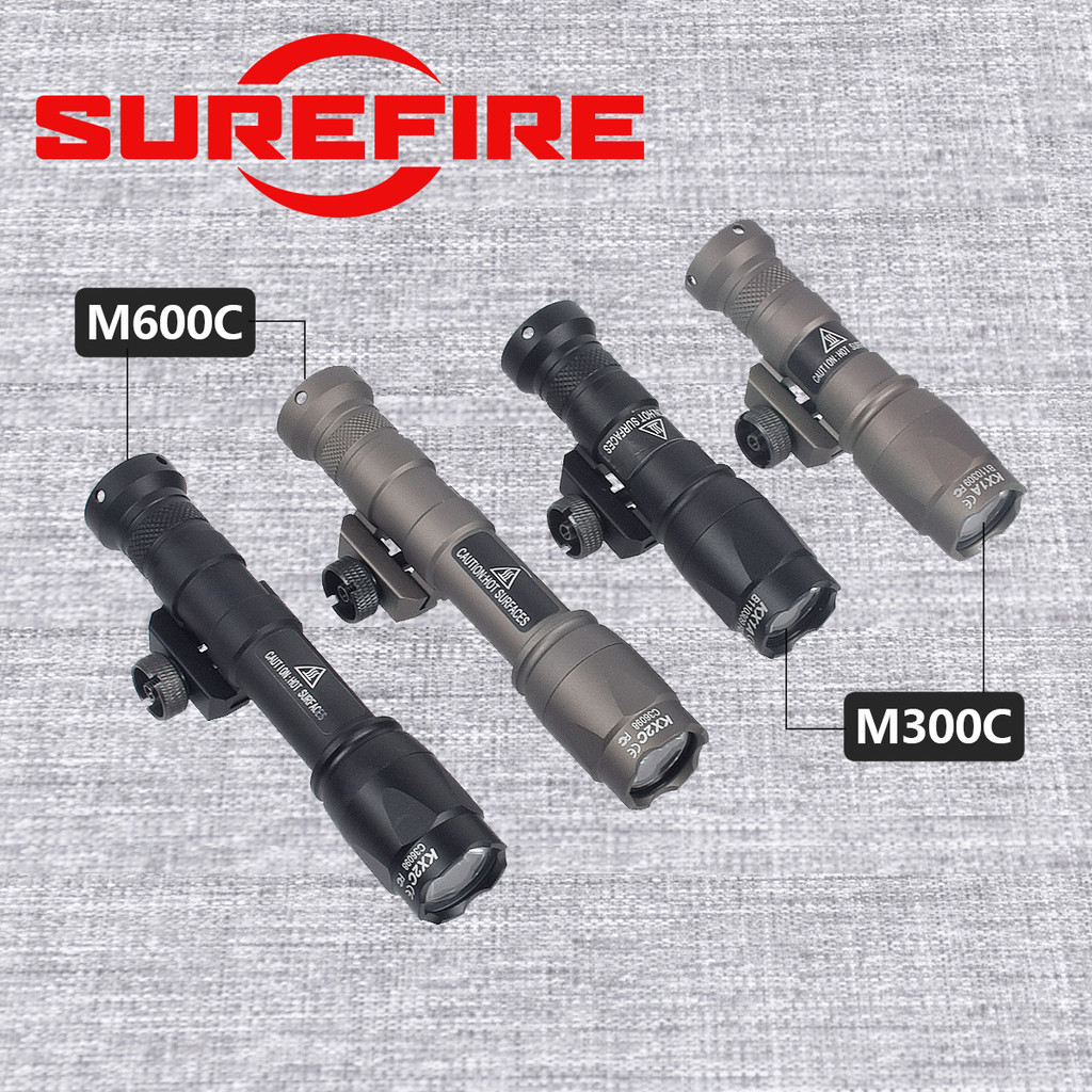 Jual SureFire Airsoft M600C M600 M300 Tactical Scout Light AR15 Rifle ...