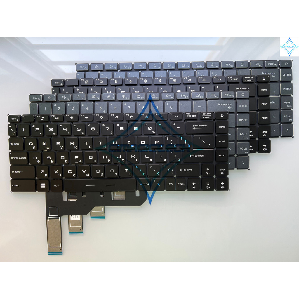 Jual NEW RU Russian US USA English Backlit For MSI GE66 Raider GS66 ...