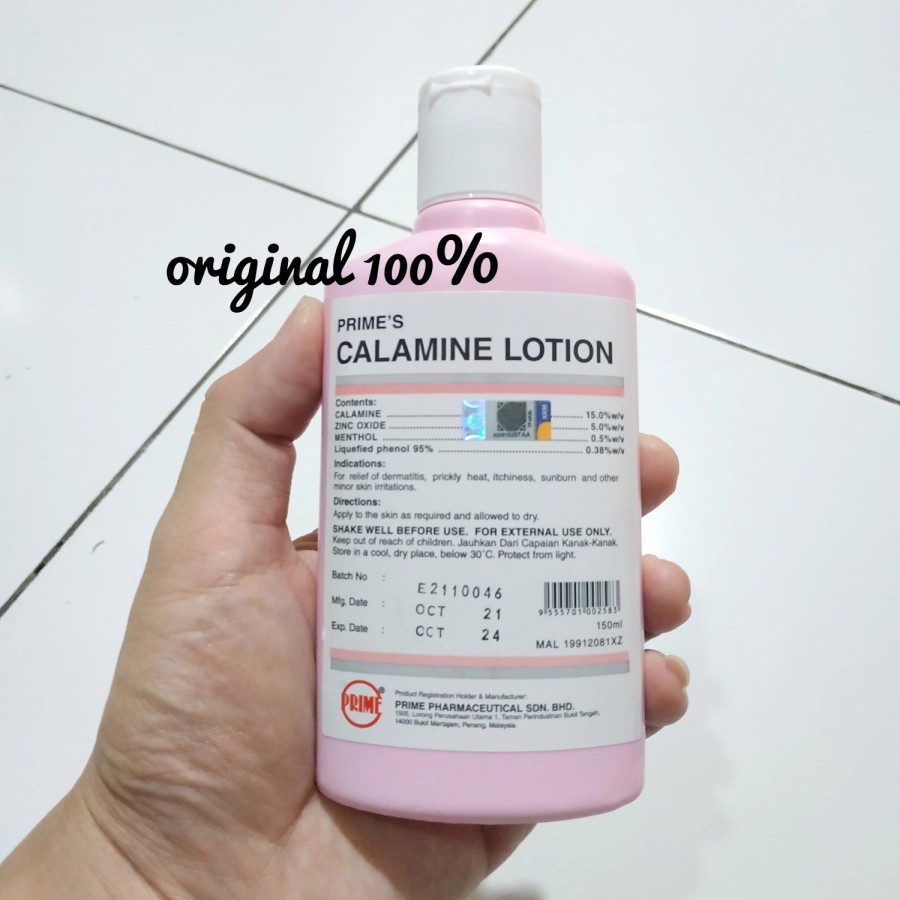 Jual NEW PRIMES Calamine Lotion 150ml Prime Bedak Cair Gatal Biang ...