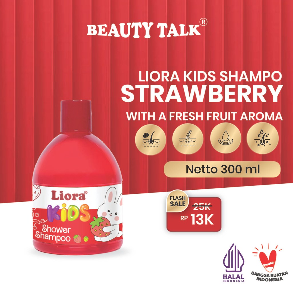 Jual LIORA Kids Shower & Shampoo 300ML | Sabun Cair dan Shampo Anak ...
