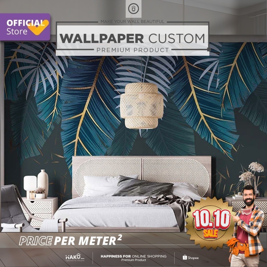 Jual Wallpaper Custom Kamar Tidur | Gambar Tumbuhan dan Tanaman Hutan 1 ...