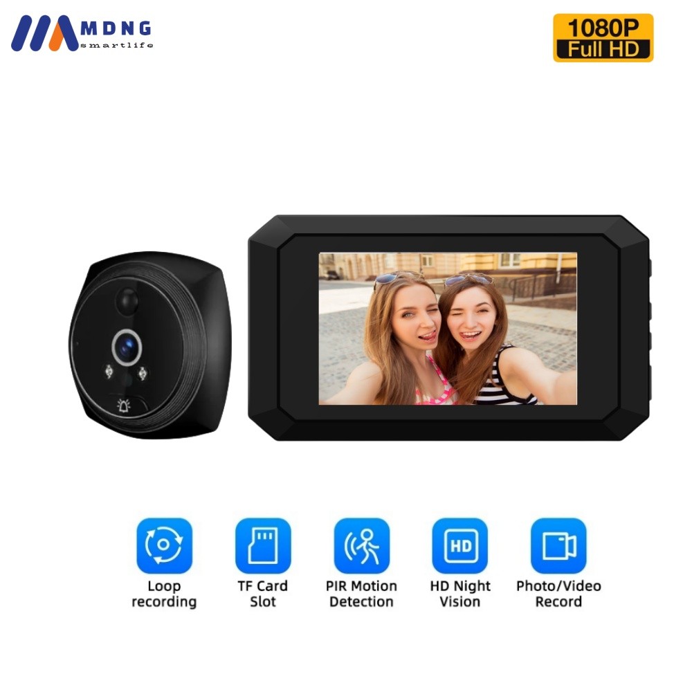Jual Digital Magic Eye Electronic Viewfinder Night Vision Door Peephole ...