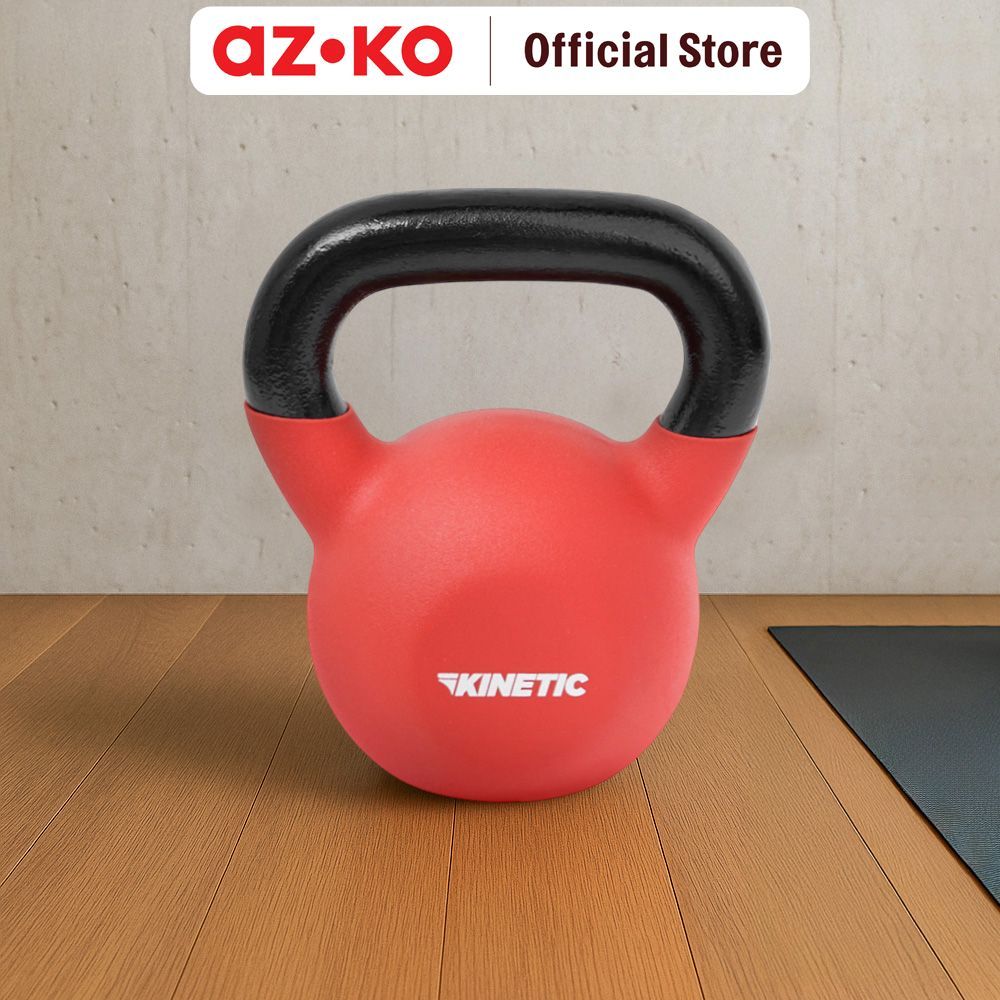 Jual AZKO Kinetic Neoprene Kettlebell 16 Kg Bola Barbel Dengan Pegangan ...