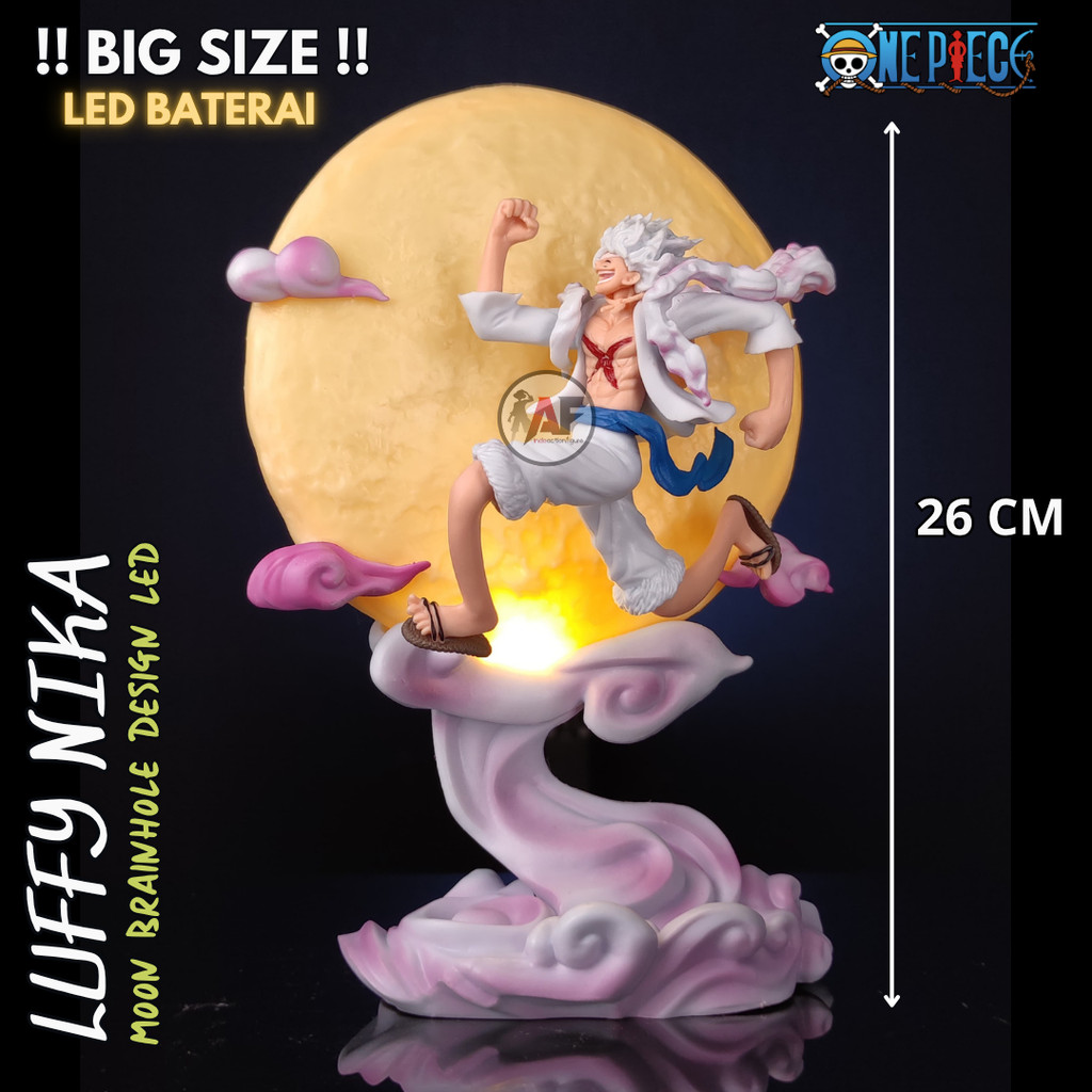 Jual Statue Action Figure One Piece Nika Luffy G5 Moon Brain Hole ...