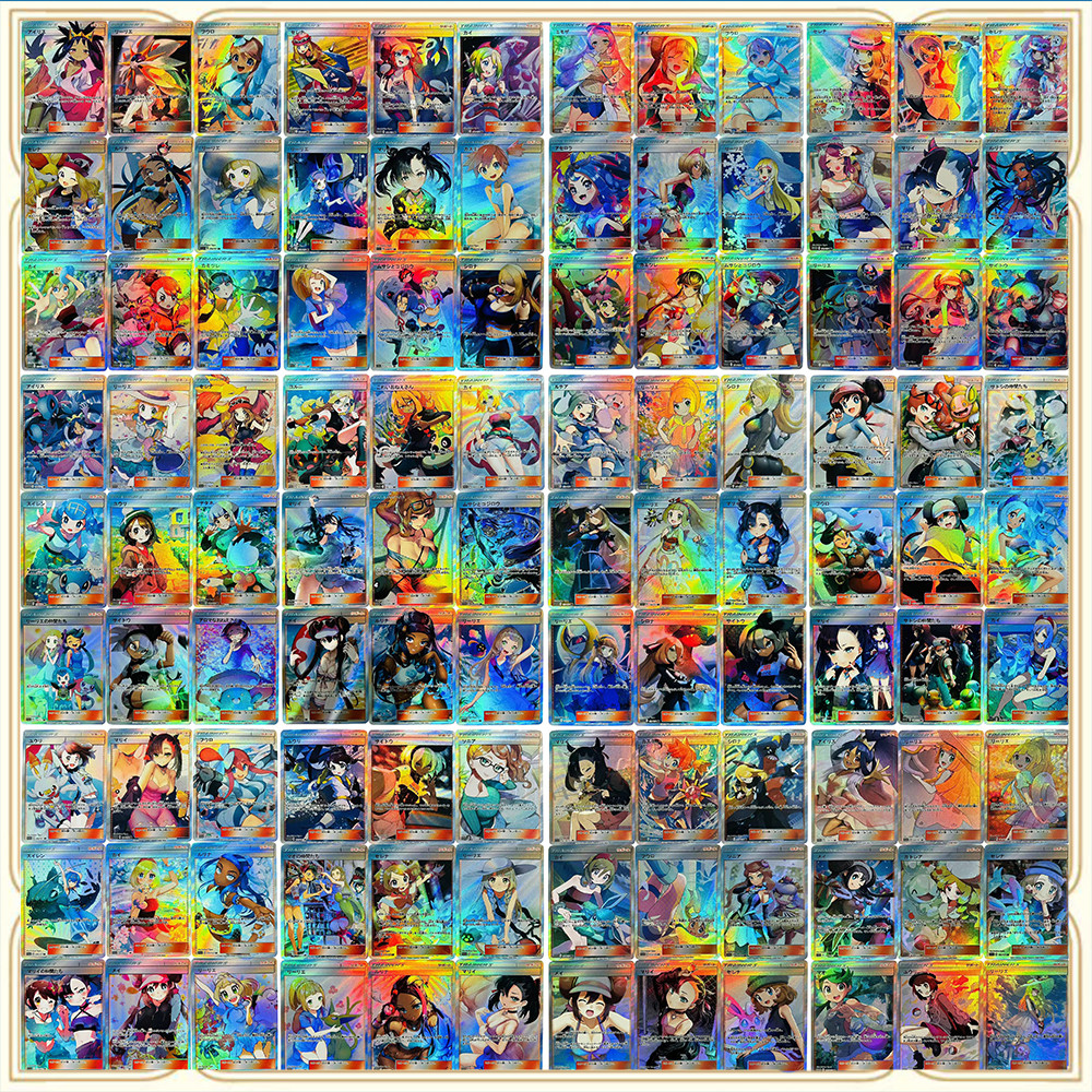 Jual 18PC/Set Anime Goddess Story Pokemon DIY ACG Toys for boys ...